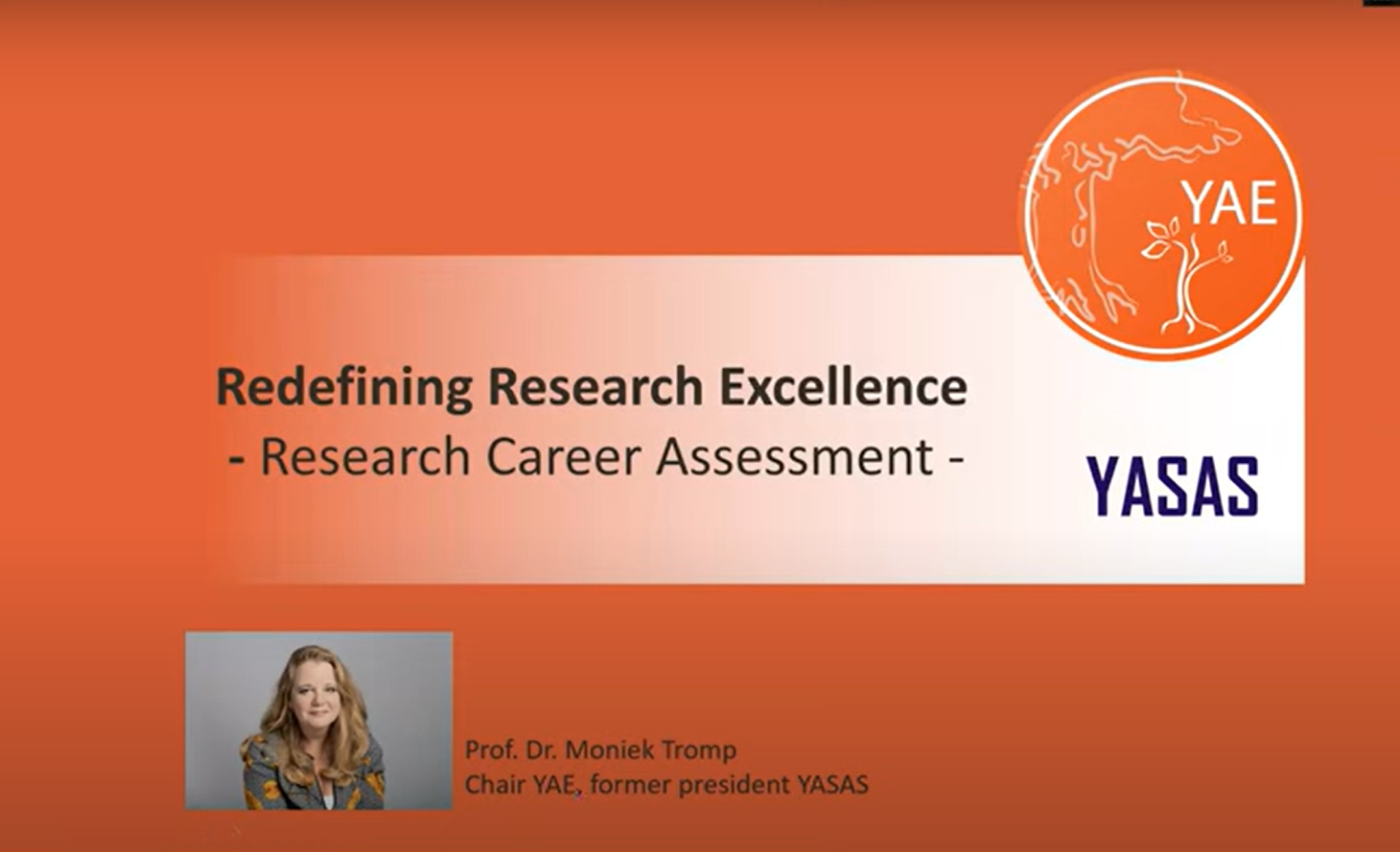 SAPEA event on high quality science advice featuring YAE chair, Moniek ...